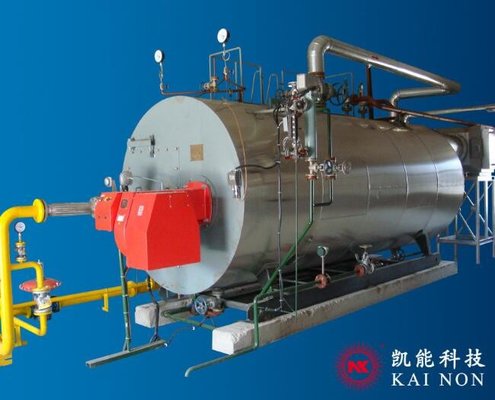 1T - 8T Oil And Gas Fired Boiler / High Efficiency Horizontal Steam Boiler