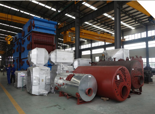 Exhaust Gas Horizontal Steam Boiler For Power Generation 0.5Mpa - 2.45Mpa Working Pressure