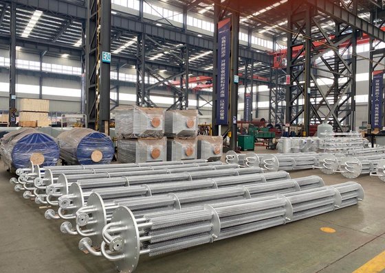 Pressure Resistance Oil Field Heater Stainless Steel Tube Heater Pin Tube Structure