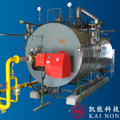 1T，2T，4T Oil And Gas Fired Boilers Residential Horizontal WNS Steam Output