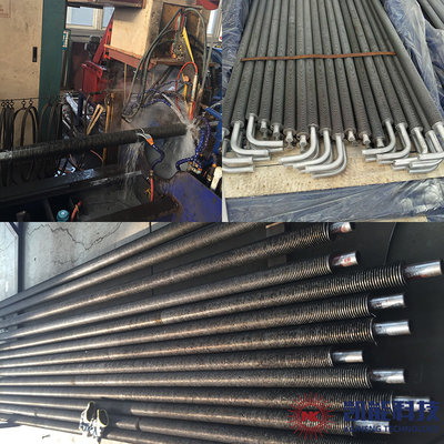 Boiler Heat Exchanger Double H Finned Steel Tube